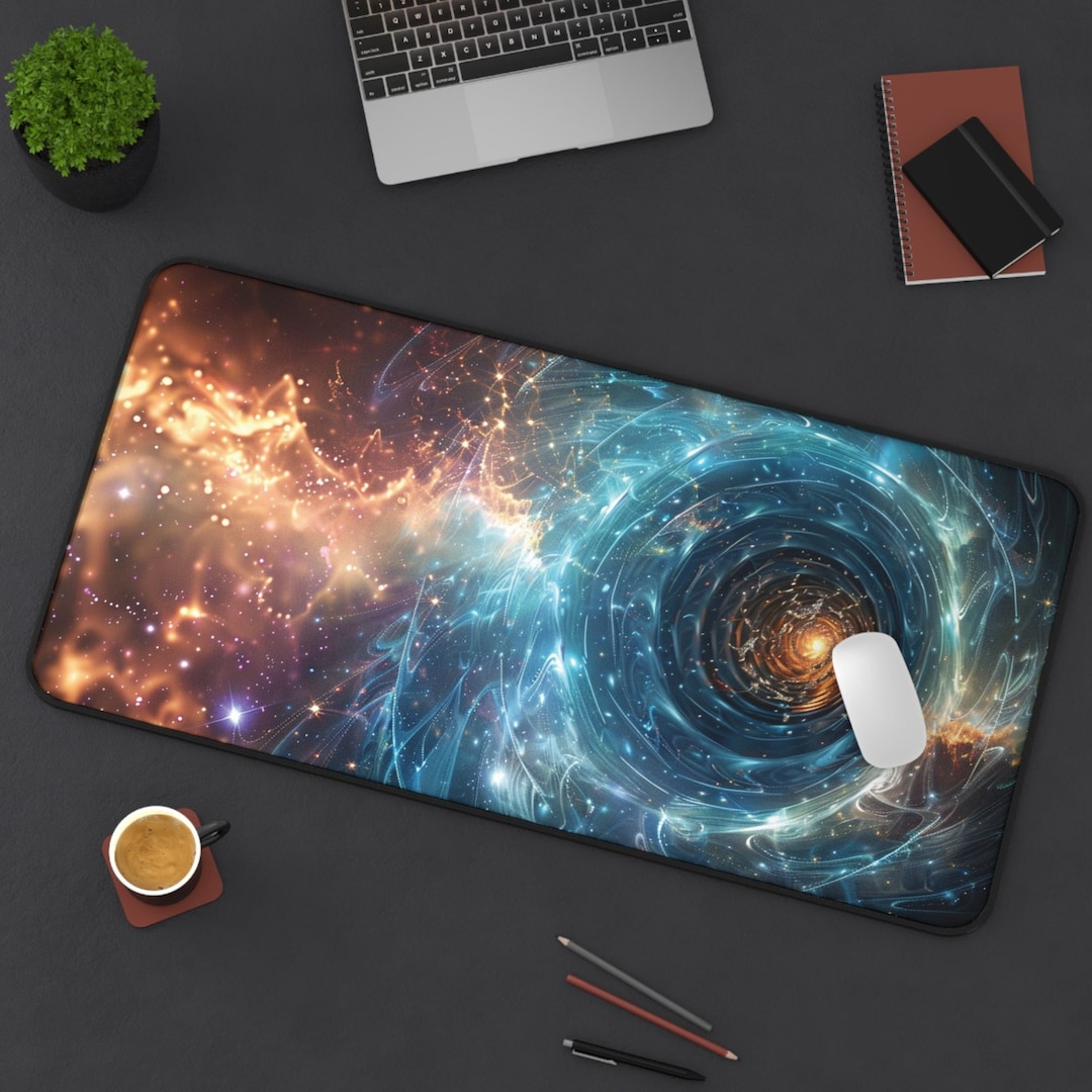 Celestial Desk Mat Celestial Mouse Pad,stars Desk Pad, Planetary Desk ...
