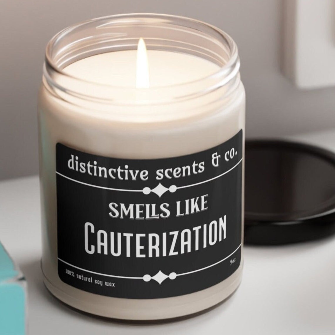 Funny Nurse Candle, Smells Like Cauterization, Adult Humor, Doctor Gift ...