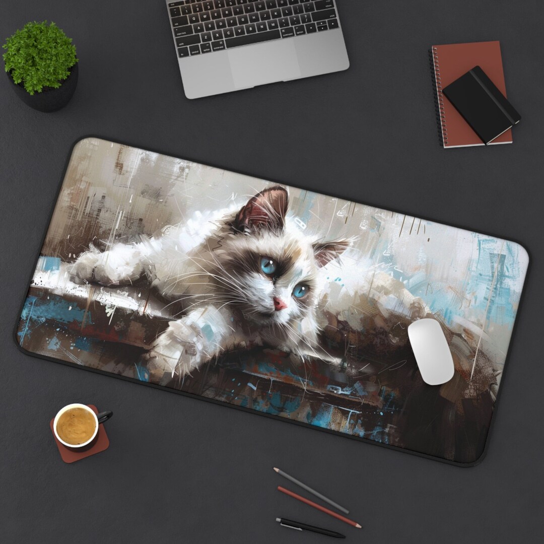 Ragdoll Cat, Ragdoll Cat Desk Mat, Cat Kitten Desk Mat, Cats Mousepad ...