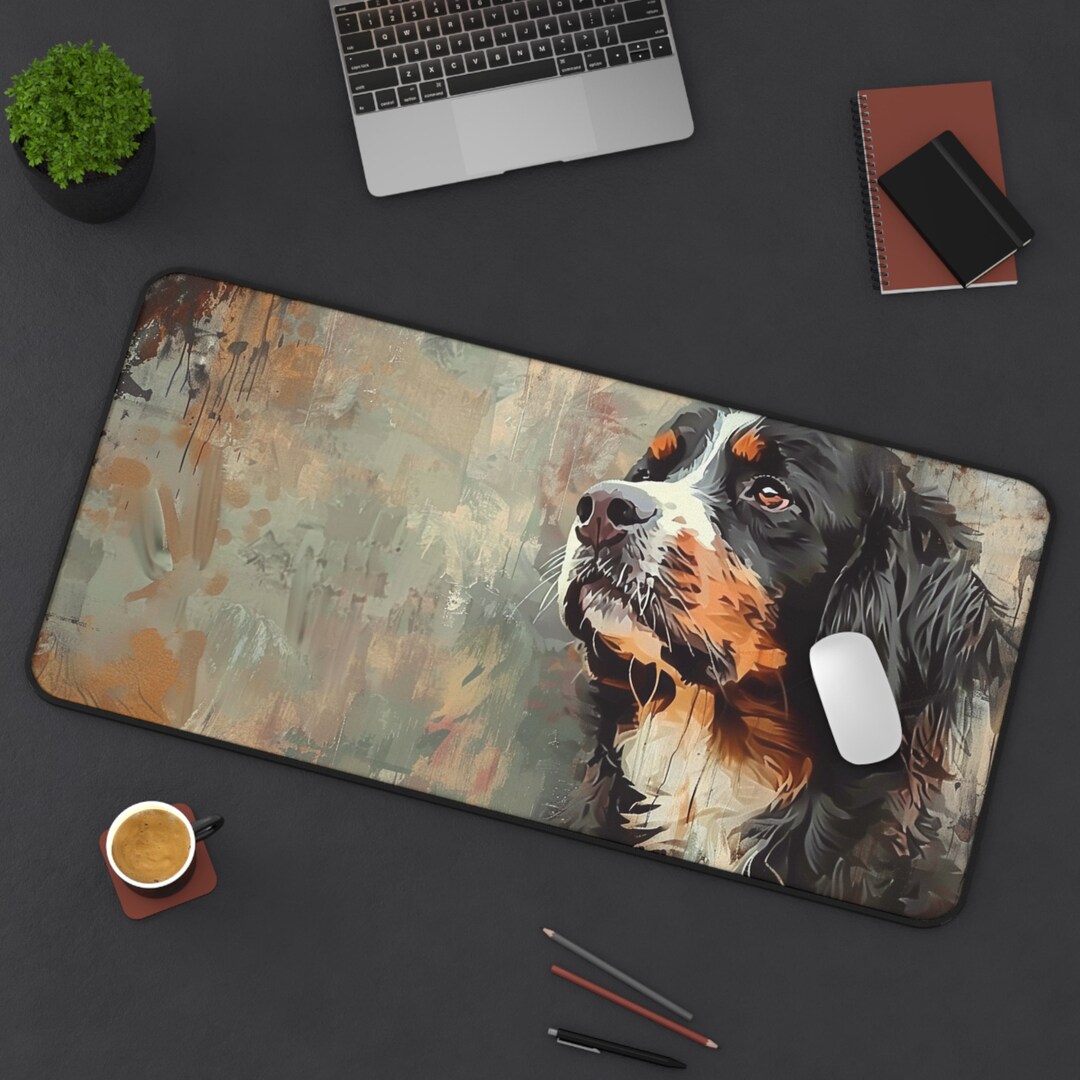 Bernese Desk Mat, Bernie Dad Gift, Bernie Mom Gift.desk Accessories ...