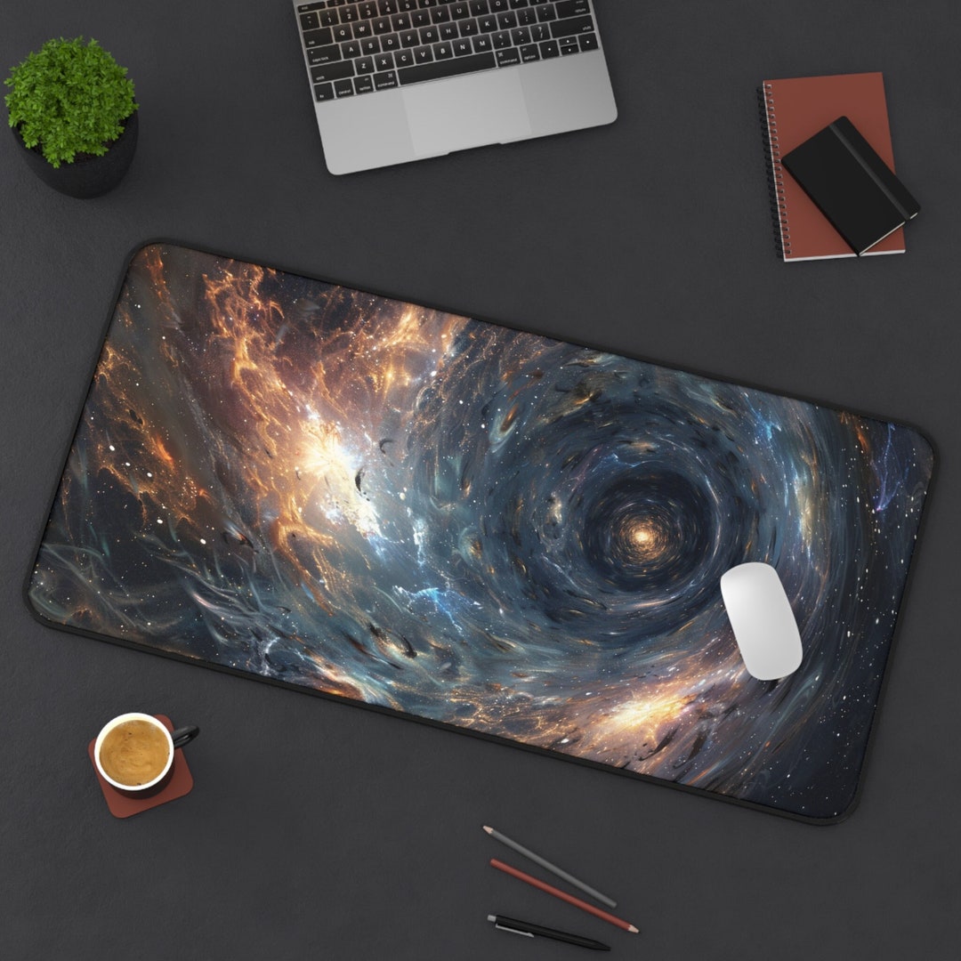 Nebula Desk Mat Celestial Mouse Pad, Desk Pad Stars, Super Nova Desk ...