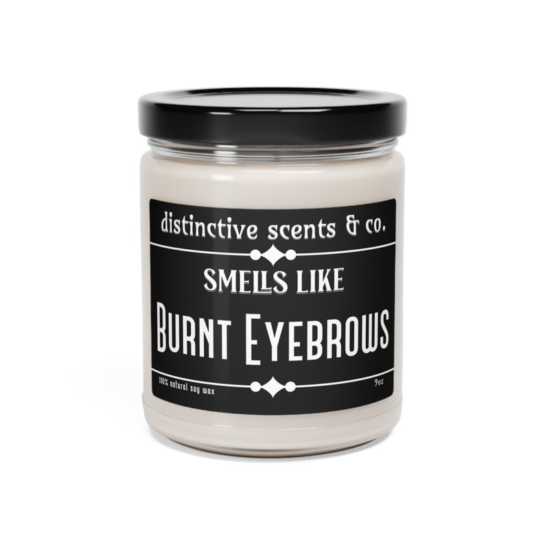 Burnt Eyebrows Joke Candle,, Adult Humor, Funny Candle, Unique Candles ...