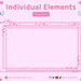 Kawaii Heart Stream Overlay Set for Twitch | Valentines Twitch Stream ...