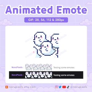 Animated Ghost Raid Emote for Twitch Stream | Spooky Ghost Raid Twitch ...