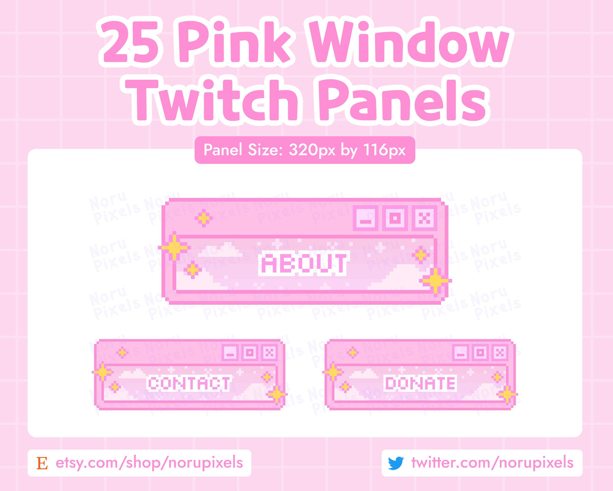Pink Aesthetic Pop up Box Window Twitch Panels Y2K Pink Sky - Etsy ...