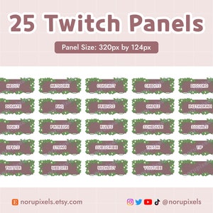 Raining Cozy Cottage Twitch Stream Overlay Package | Wooden Cottagecore ...