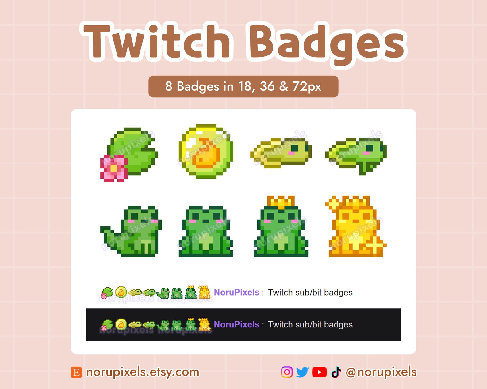 Cozy Frog Desk Twitch Stream Overlay Package | Cute Frog Animated ...