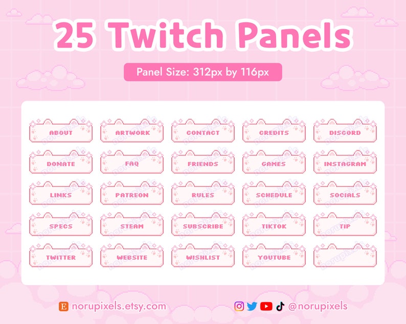 Bongo Cat Twitch Stream Overlay Package Retro Gaming White Cat Animated ...