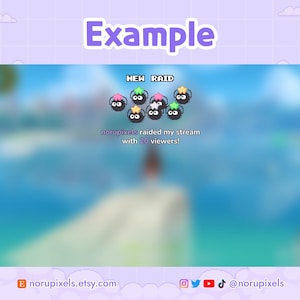 Soot Sprite Raid Stream Alert | Pixel Animated Twitch Alerts Cute Soot ...