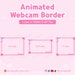 Kawaii Valentines Webcam Border for Twitch Stream | Valentines Twitch ...