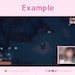 Cute White Cat Webcam Border for Twitch Stream Kawaii Cat Twitch ...