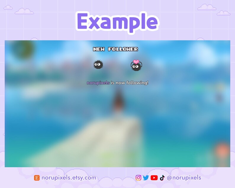 Soot Sprite Follower Stream Alert | Pixel Animated Twitch Alerts Cute ...