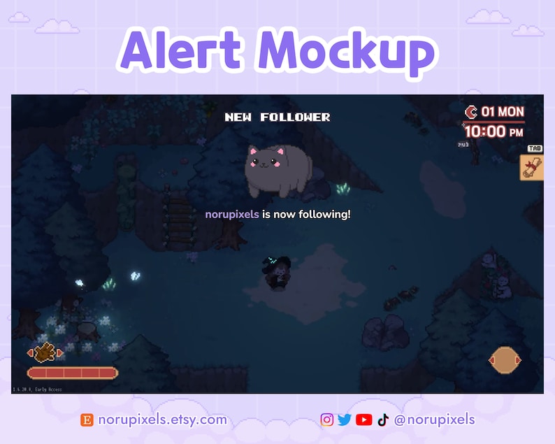 Animated Black Cat Twitch Stream Alerts Pack Stream New Subscriber ...