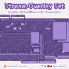 Christmas Stream Overlay Set for Twitch Candy Cane Holiday Twitch ...