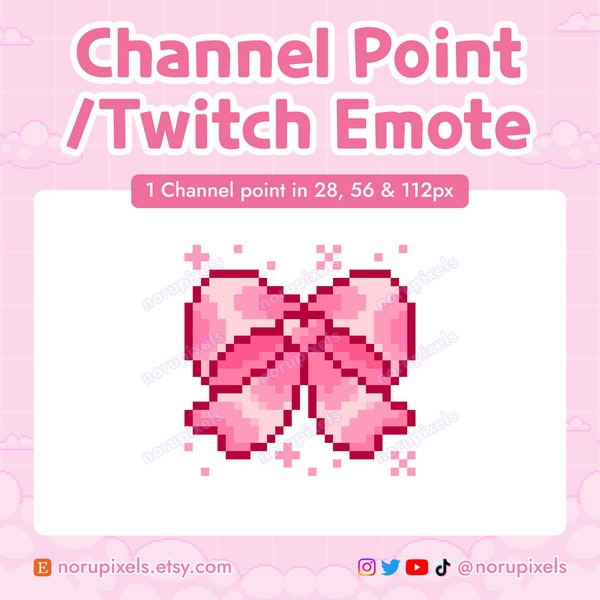 Cute Pixel Channel Points - Etsy