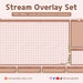 Cozy Forest Cottagecore Stream Overlay Set for Twitch | Wooden ...