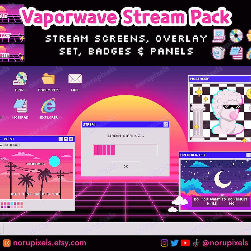 Vaporwave - Etsy