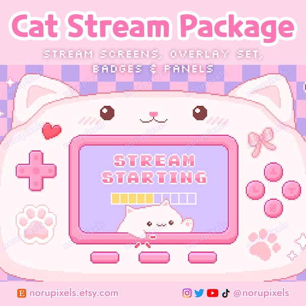 Bongo Cat Stream Overlay - Etsy