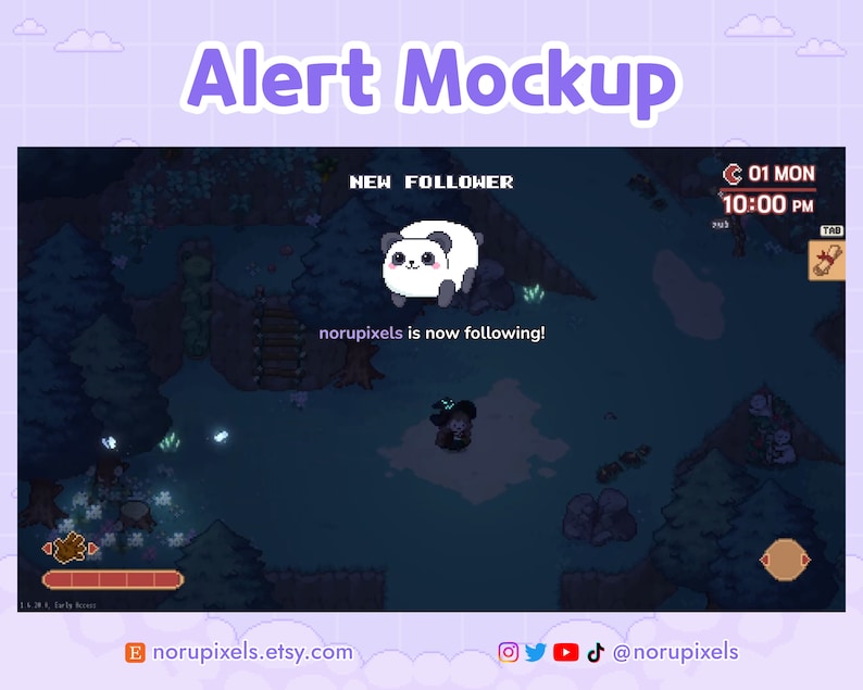 Animated Panda Stream Alerts Pack Cute Panda Twitch Stream - Etsy