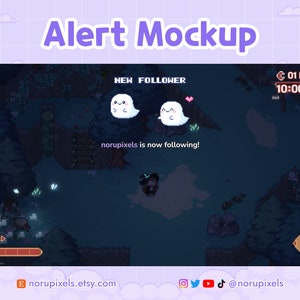 Animated Ghost Twitch Stream Alerts Pack Spooky Ghost Stream Alert Pack ...