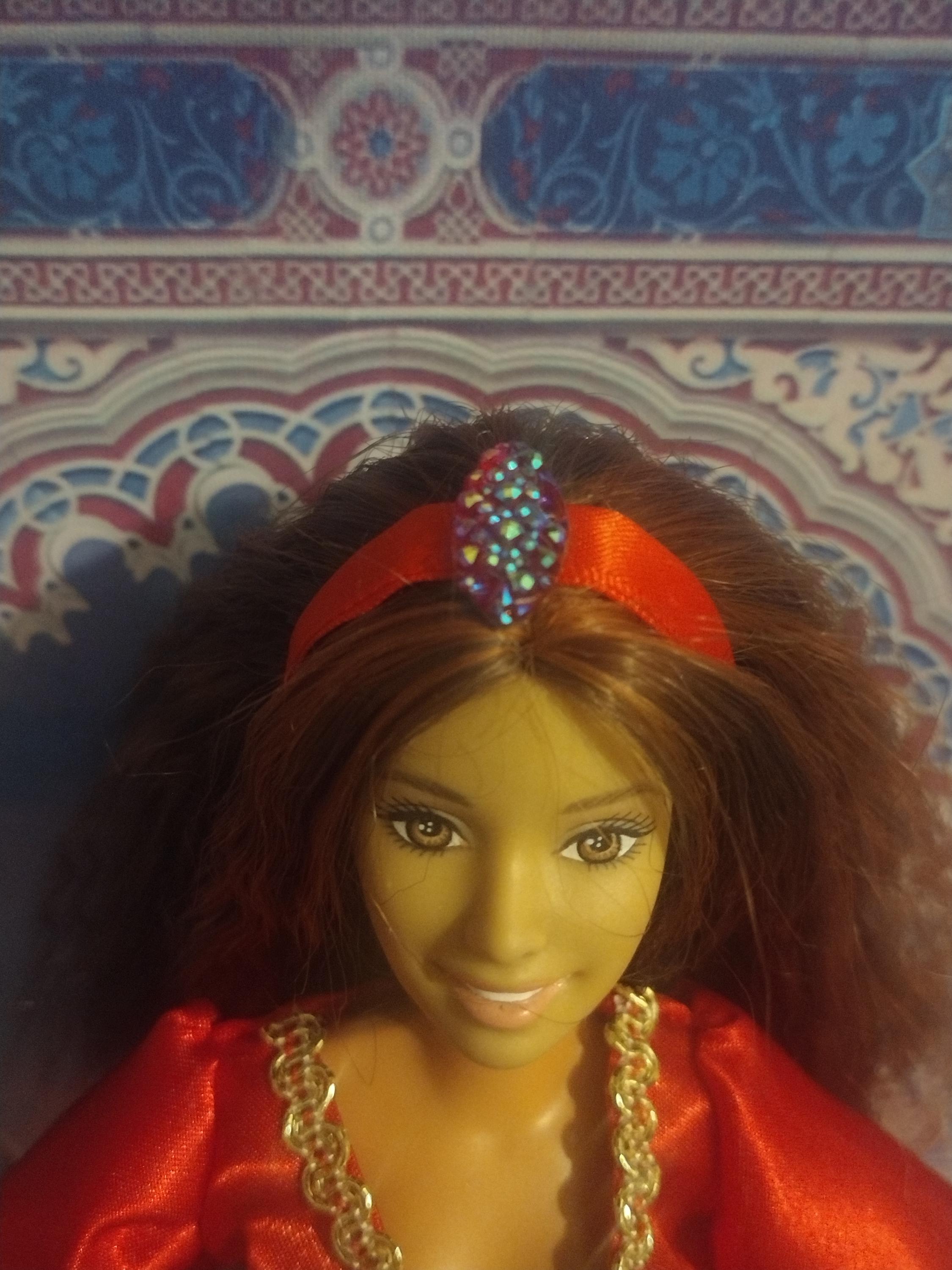 11.5 Fashion Doll Arabian Princess Outfit Red Satin - Etsy