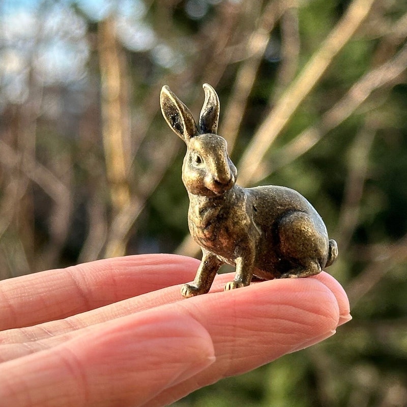 Brass Rabbit - Etsy