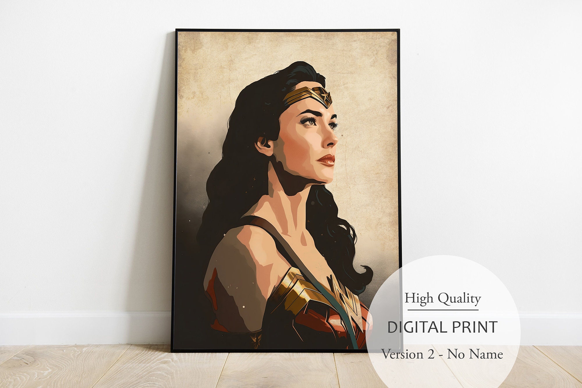 24 DC Superhero Illustrations Vintage Hero Posters Set, Superhero ...