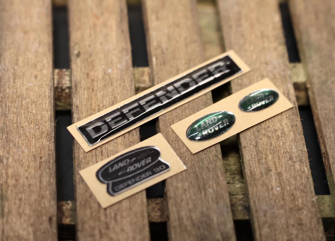 1/10 Scale RC Crawler Defender D90 Badge Set 3D. - Etsy