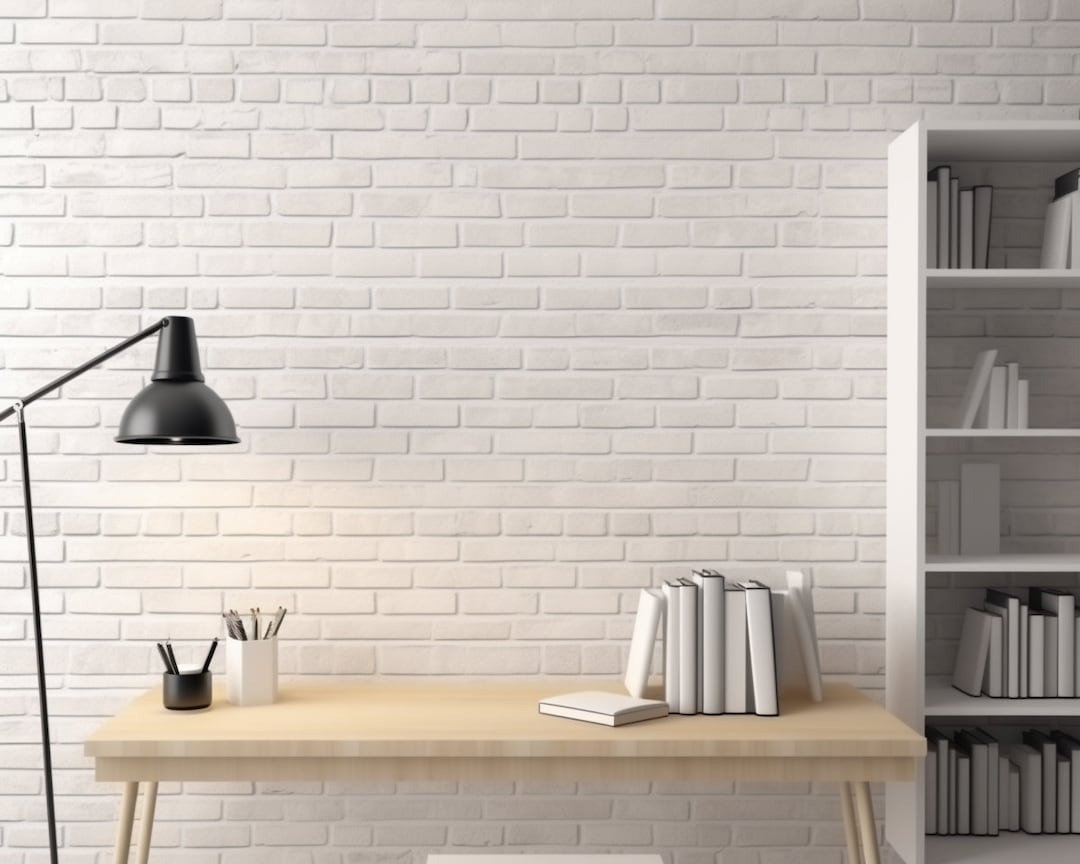 Cozy Office Virtual Background - Simplistic Modern Background ...