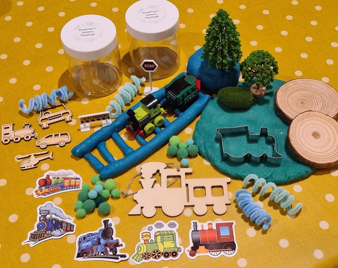 Construction Playdough Kit - Etsy UK