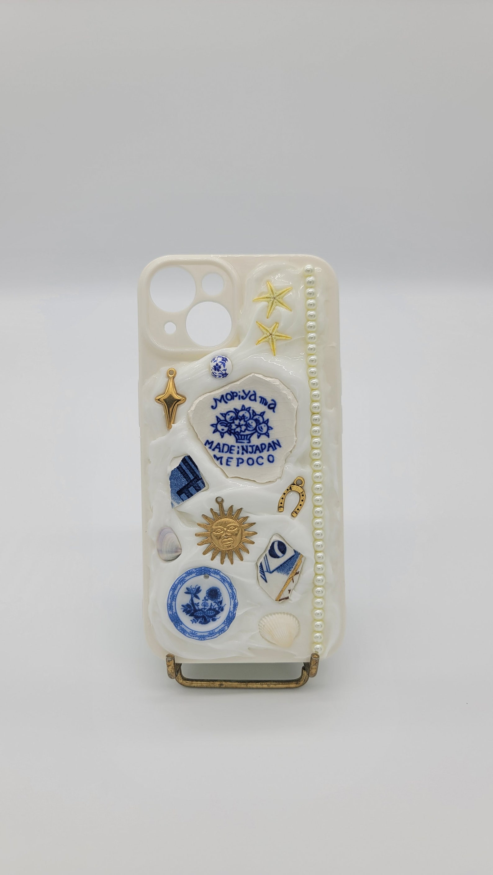 Handcrafted Memor Seashell Vintage Glass Phone Case - Etsy