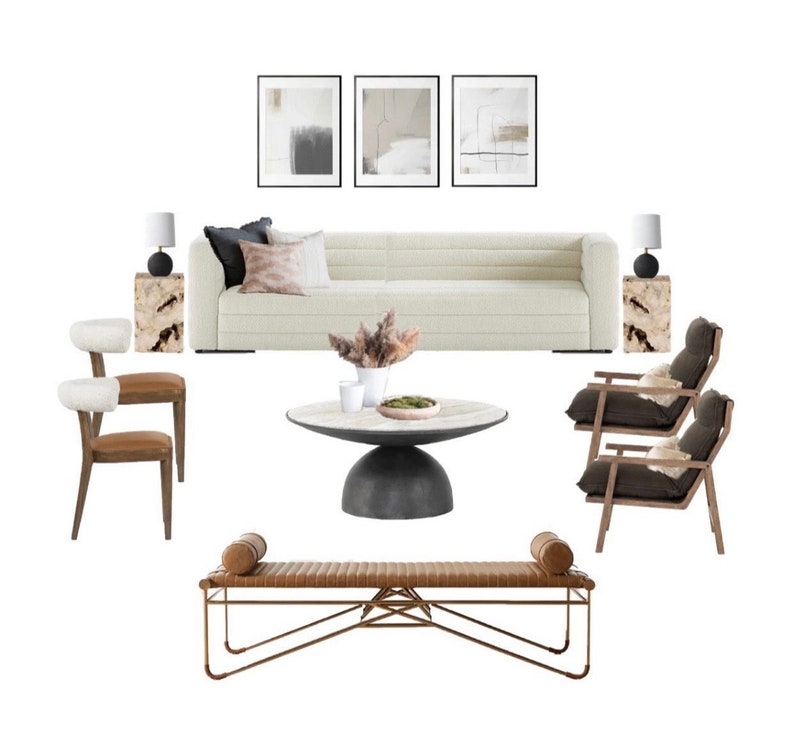 Interior Design Moodboard / Virtual Design - Etsy