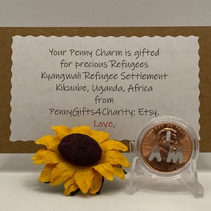 CHARITY Penny Cut Out I AM Cutout Penny Charm Unique Keepsake Penny ...