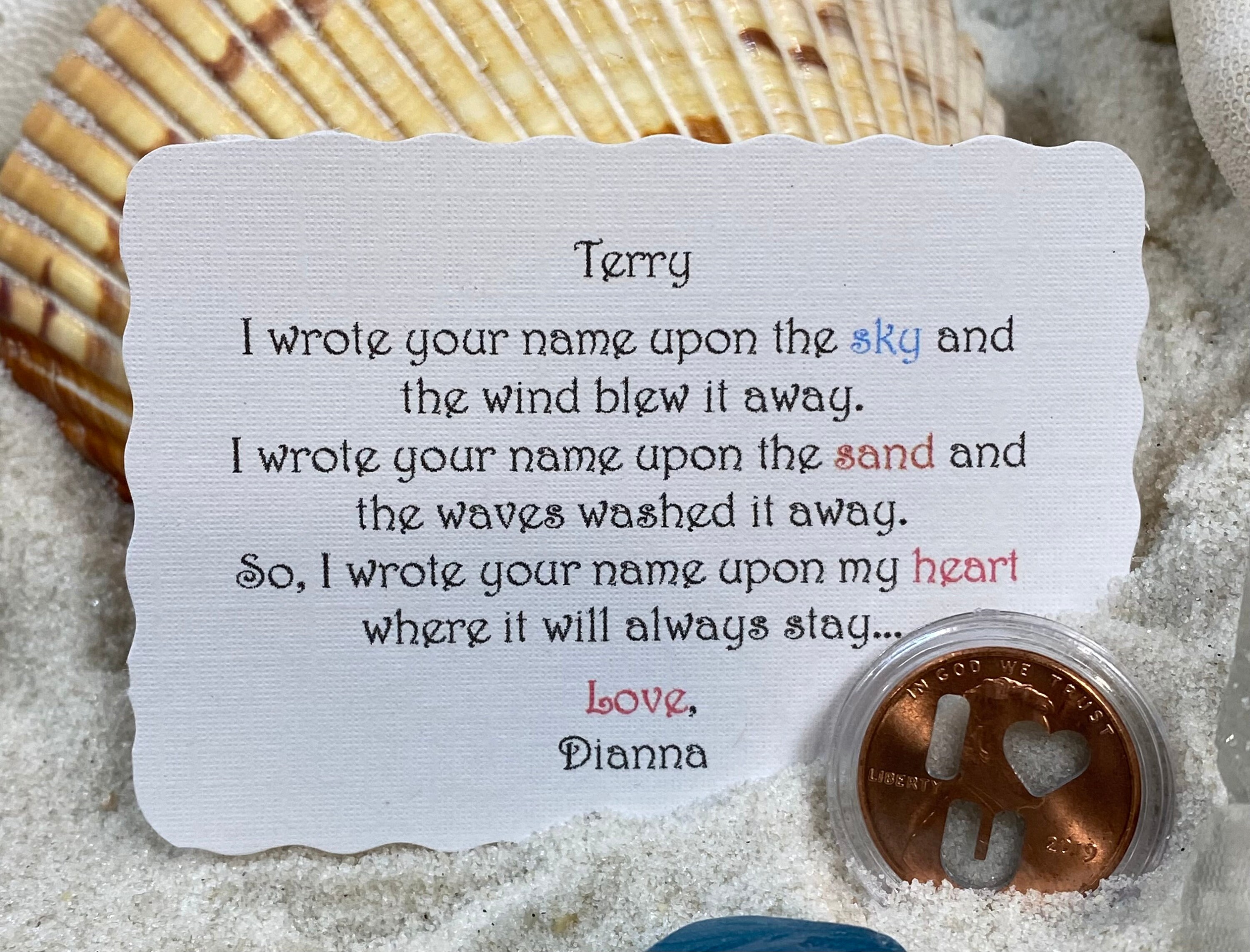 Lucky Penny Poem Love
