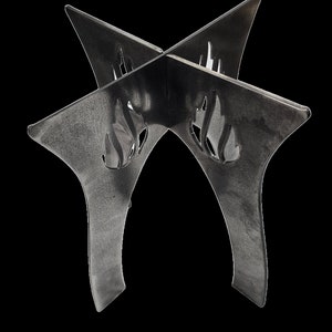 Custom Vertical Fire Pit Grate Chiminea Camping Kiva - Etsy