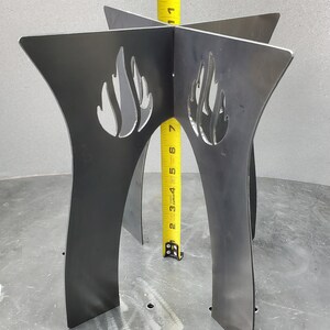 Custom Vertical Fire Pit Grate Chiminea Camping Kiva - Etsy