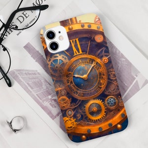Steampunk Clock Digital Art Print Printable Fantasy Wall Art Poster ...