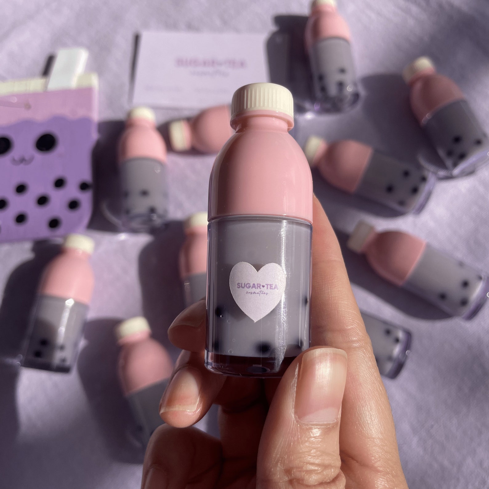 Boba Tea Lip Gloss | Bubble Tea Lip Gloss | Brown Sugar Boba Lip Gloss ...