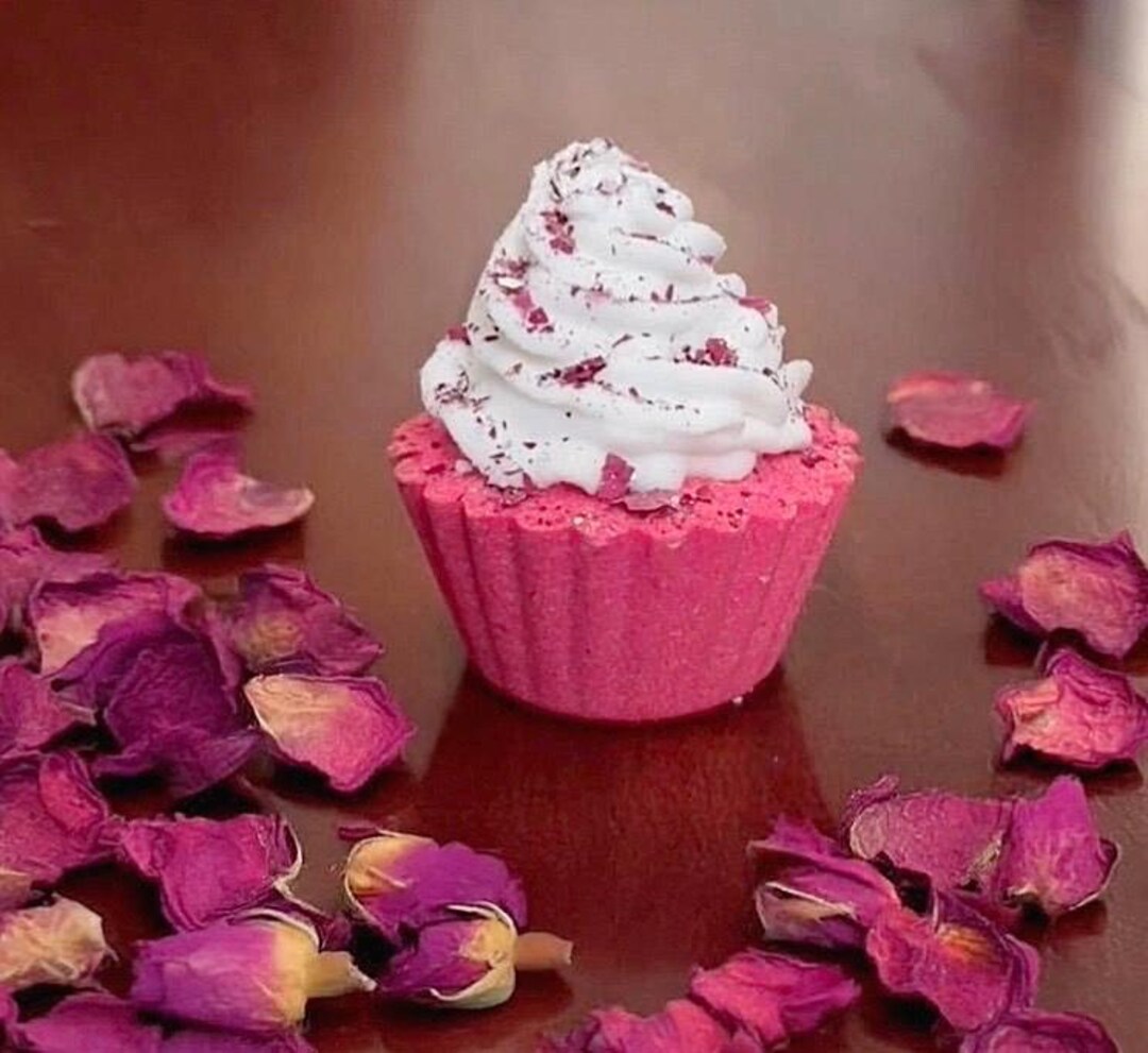 Cupcake Bath Bombs With Bubble Bath Frosting - Etsy