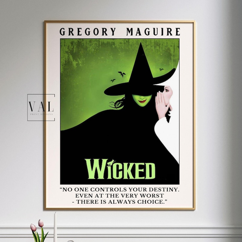 Wicked Poster - Etsy