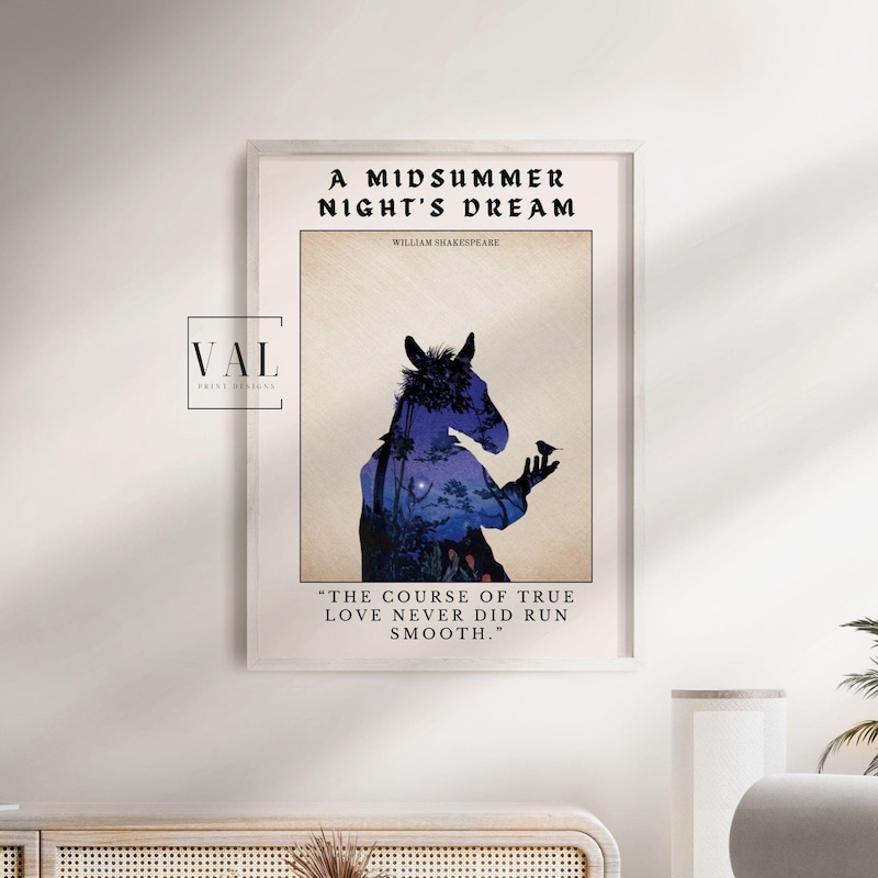 Midsummer Nights Dream Poster - Etsy UK