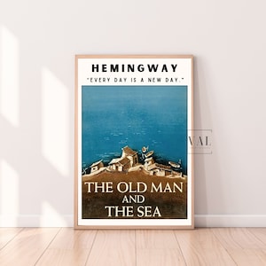 Classic Book Cover Art Prints: Hemingway, Harper Lee, Salinger (digital ...