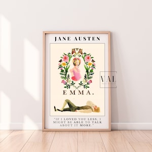 Book Poster Literature Poster Book Cover Wall Art Set 6 Prints | Home ...