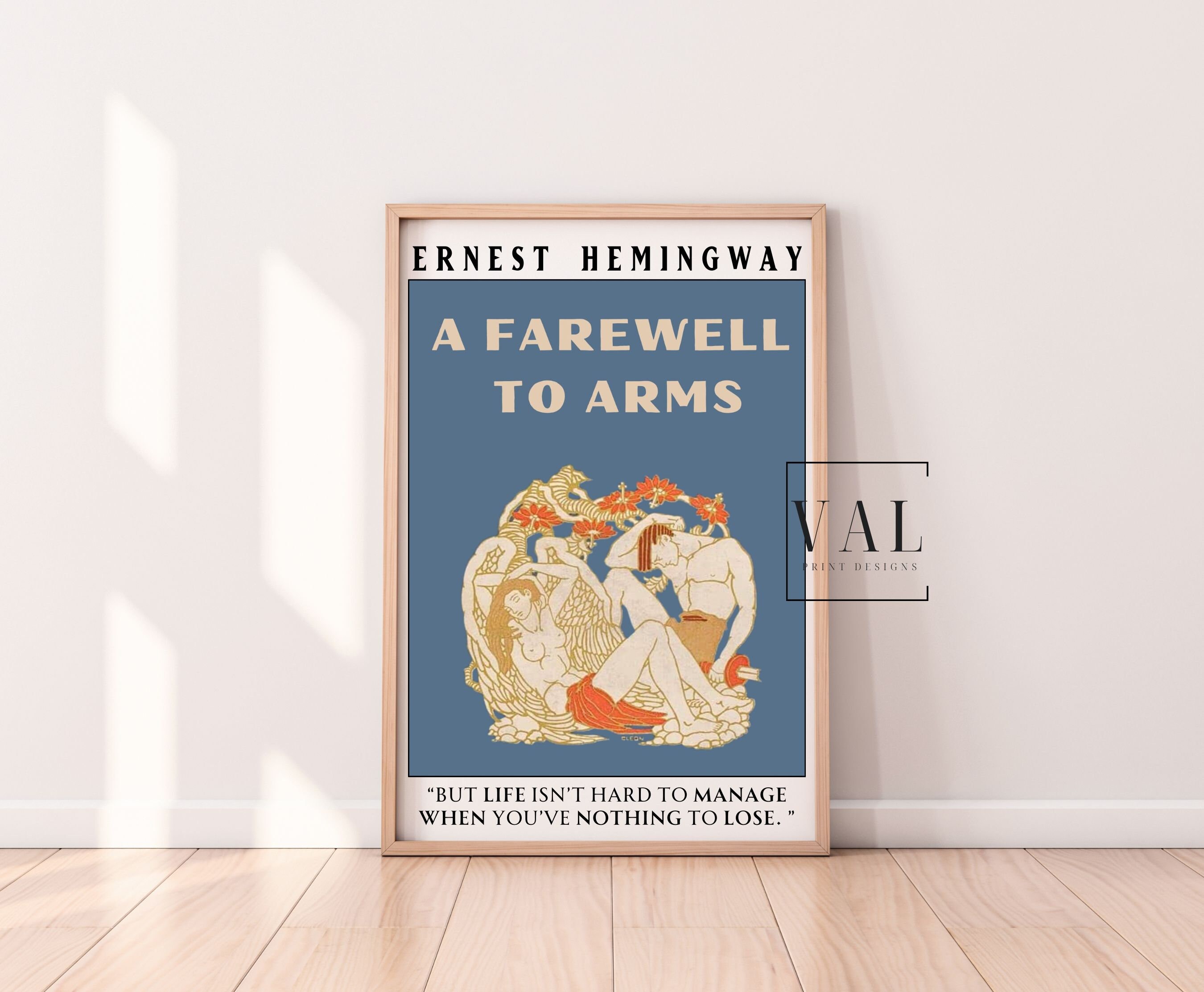 Book Poster Literature Poster Book Cover Wall Art Set 6 Prints - Etsy