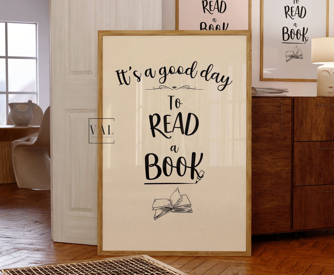 Book Quote Poster: Library & Classroom Decor (digital Download) - Etsy