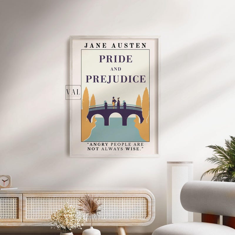 Jane Austen Poster - Etsy