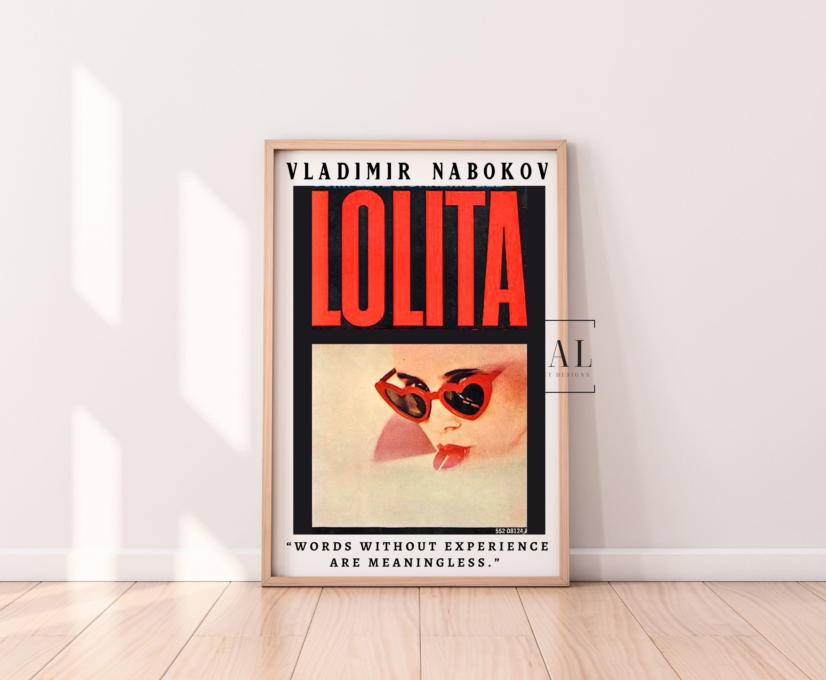 Book Cover Wall Art Set 6 Prints Book Cover Poster Gift for Book Lover ...