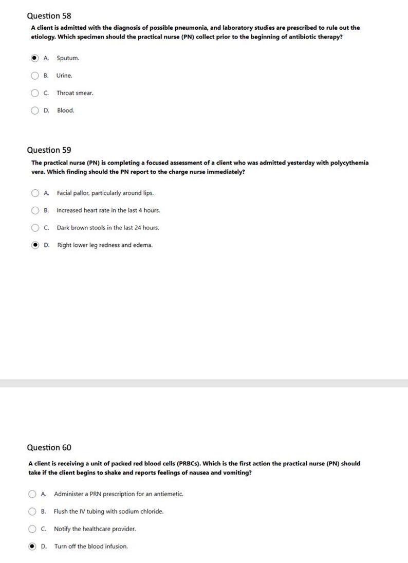 Hesi Specialty Lpn Med Surg Exam 60Q and Verified Answers 2025 Update ...