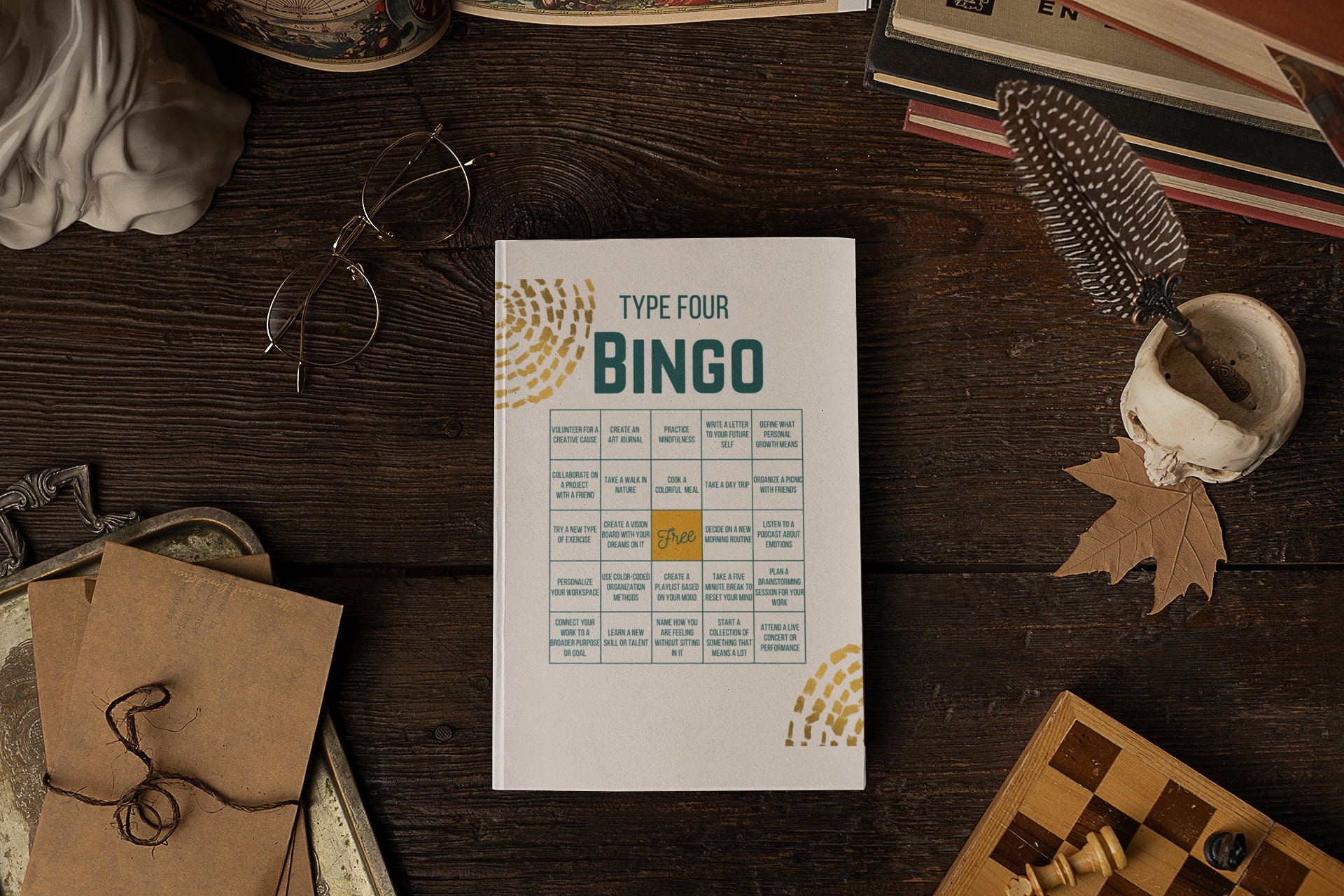 Enneagram Bingo Set - Includes a Self-care Card for Each Type ...