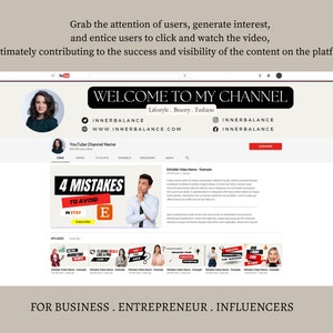 Done for You Life Coach Business Youtube Thumbnail Templates | Youtube ...